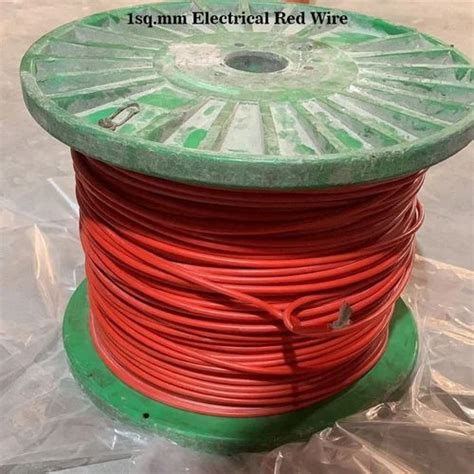 1 Sqmm Silicone Red Wire At Best Price In Ghaziabad By Om Sai