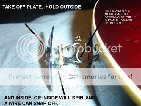 Question Electric Guitar Broken Input R Guitar