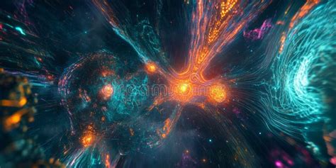 A Glowing Futuristic Representation Of Ai Powered Cybersecurity Defense Featuring Cybernetic