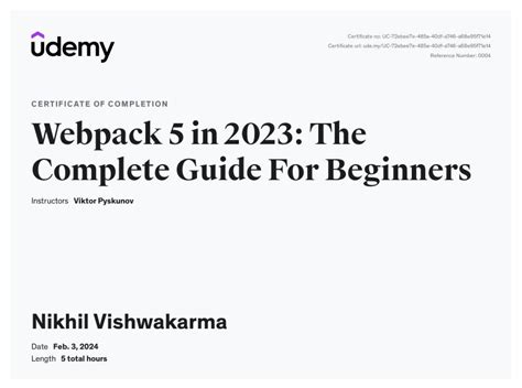 Nikhil Vishwakarma On Linkedin Webpack Certification Webdevelopment