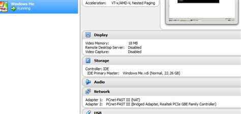 Windows Me Virtual Box Defualt Gateway Not Showing Operating Systems