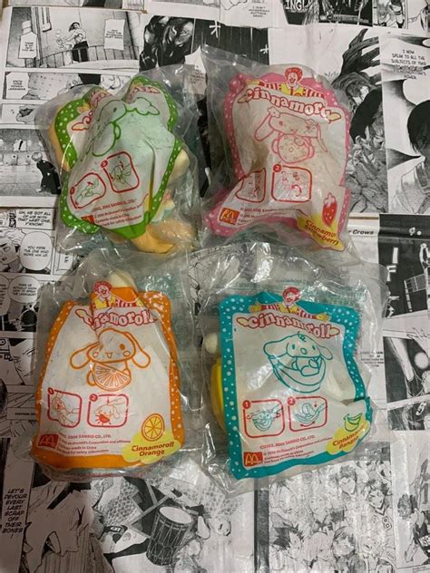 Sanrio Cinnamoroll Sealed Mcdo Complete Set Hobbies And Toys Toys