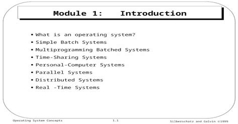 download ppt powerpoint silberschatz and galvin 1999 1 1 operating