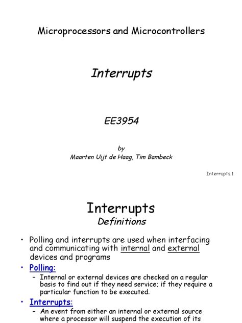 ee3954 fall13 08 interrupts pdf microcontroller input output