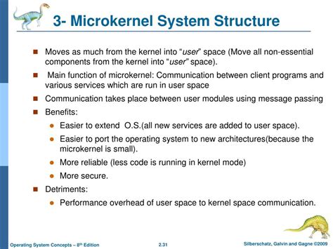 ppt chapter 2 operating system structures powerpoint presentation