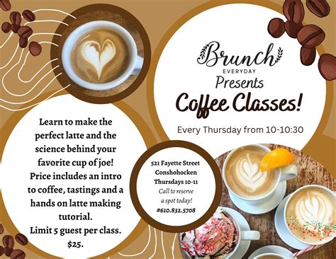 Coffee Classes Morethanthecurve