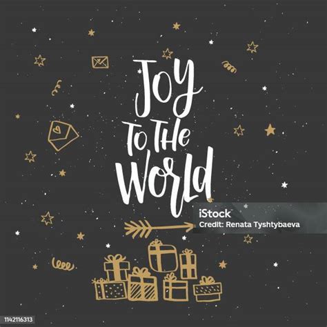 크리스마스 인사말 카드 레터링 및 서 예 현대 브러시 레터링 손으로 그린 디자인 요소 선물 배경 화면 빈티지 배경 크리스마스에 대한 스톡 벡터 아트 및 기타 이미지 Istock