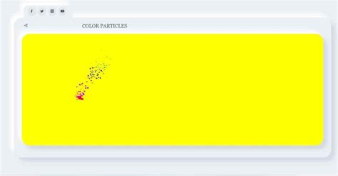 JavaScript Project Build Color Particles Drawing Javascript