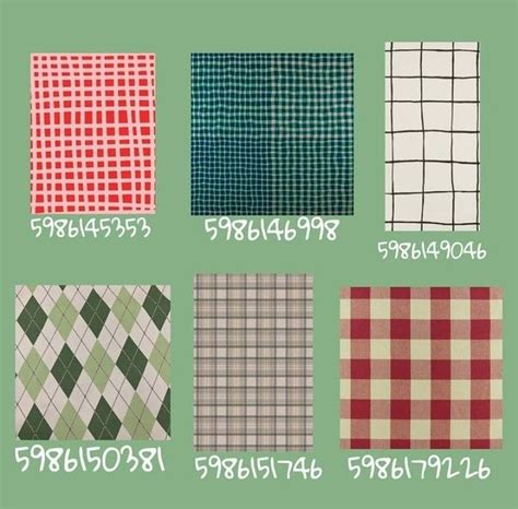 More Plaidfabric Decal For Unique Rug Design