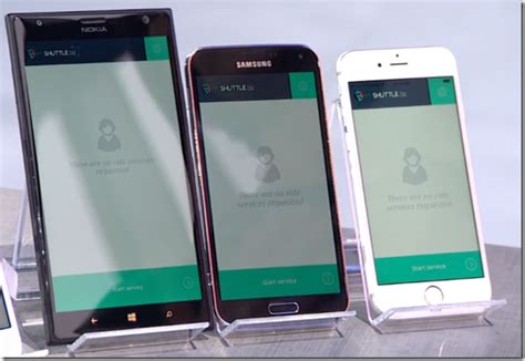 MyShuttle Biz And Multi Device Development Of Hybrid Apps For IOS Android And Windows With