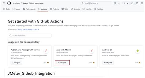 automate jmeter testing with github actions qa automation expert