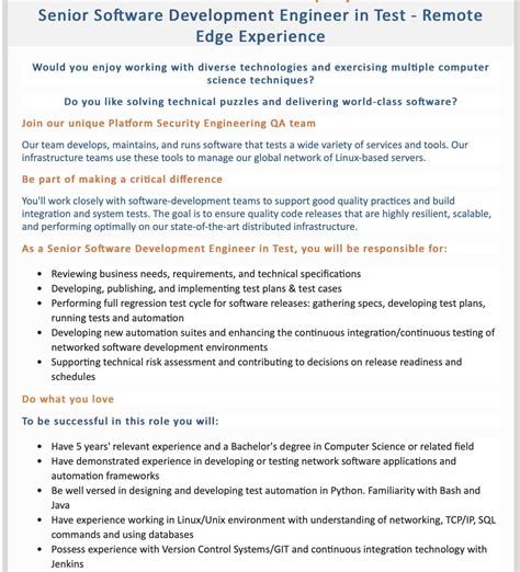 Sachin Bhardwaj On Linkedin Softwareengineer Sdetjobs