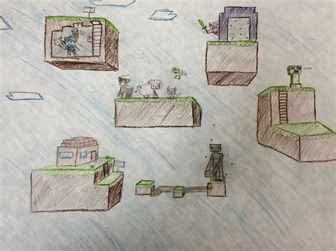 One Point Perspective Cube Lesson We Practiced How To Draw Cubes Then We Began Our Final