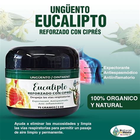 Buy Mexican Natural Eucalyptus Ointment 2 Oz At Ubuy Nepal