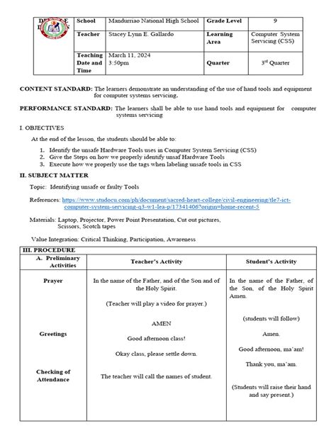 Unsafe Tools Lp Gallardo Pdf Learning Cognition