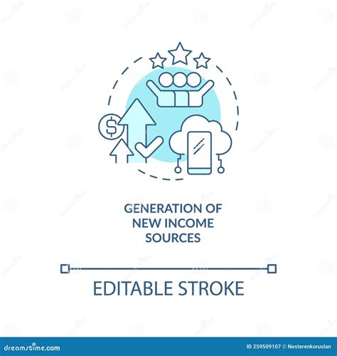 Iot In Business Benefits Turquoise Concept Icon Stock Vector Illustration Of Benefit Editable