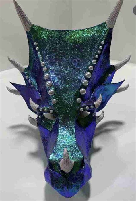 Dragon Mask Pattern For Paper Mache • Ultimate Paper Mache
