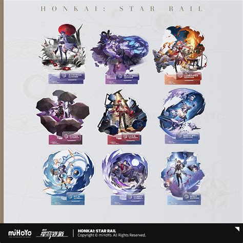 Honkai Star Rail Nihility Character Stand Acgn Merch Shop