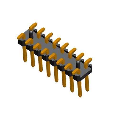 Fpic Oem 16pins Smt Type Pcb Connector Pin Header Pin Header And