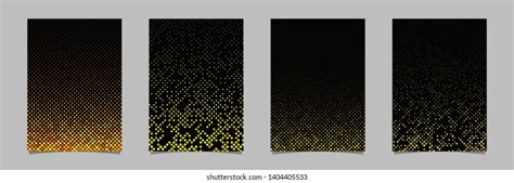 Dot Pattern Brochure Template Set Vector Stock Vector Royalty Free 1404405533 Shutterstock