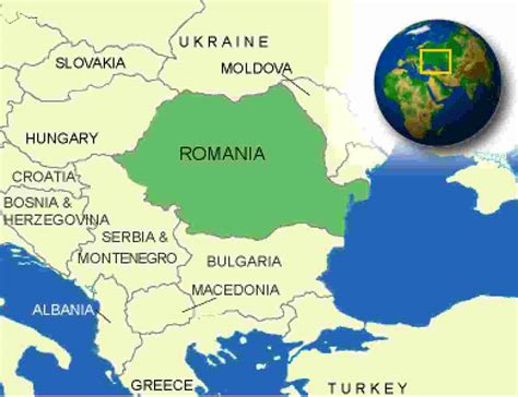 World Map Romania Wayne Baisey