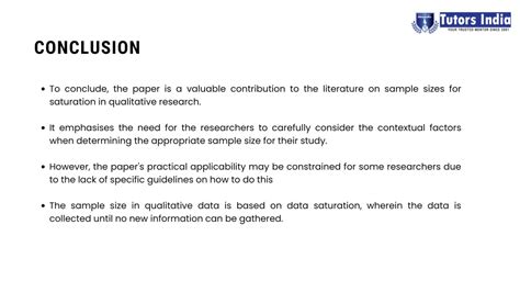 Ppt Sample Sizes For Saturation In Qualitative Research Powerpoint