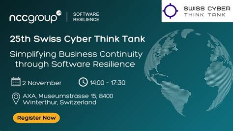 Ncc Group Software Resilience On Linkedin Event