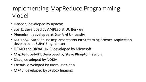 Mapreduce Programming Model Pptx