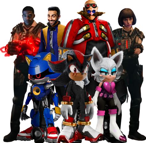 Team Dark Sonic Movie Trilogy Styled By Memes1991 On Deviantart