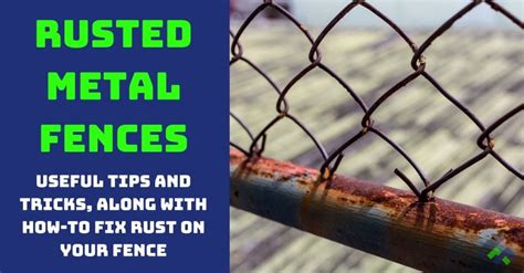 Rust On Fences Milwaukee Fence Finders