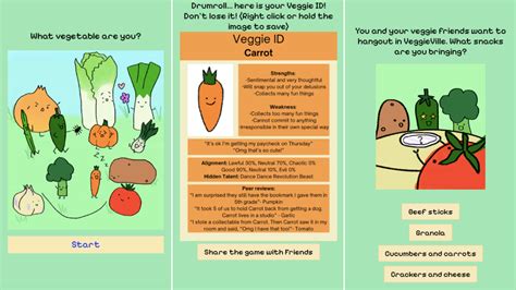How To Take Instagrams New Veggie Id Personality Test Augustman In
