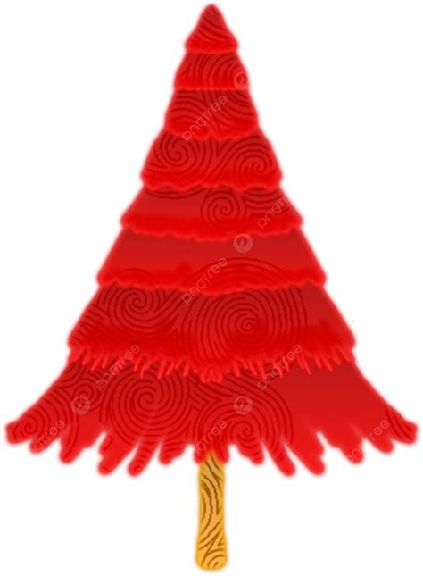 빨간 일러스트 자유형 크리스마스 트리 크리스마스 선물 메리 크리스마스 크리스마스 휴일 Png 일러스트 및 Psd 이미지 무료 다운로드 Pngtree