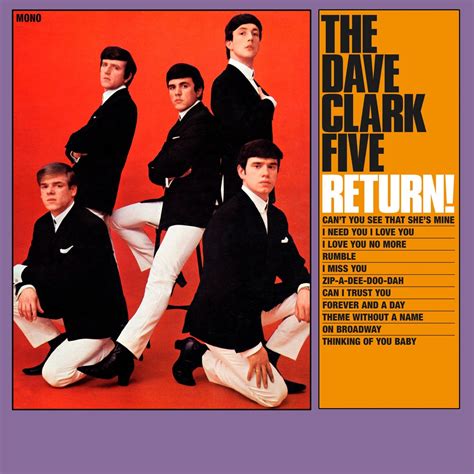 ‎the Dave Clark Five Return 2019 Remaster Album By The Dave Clark