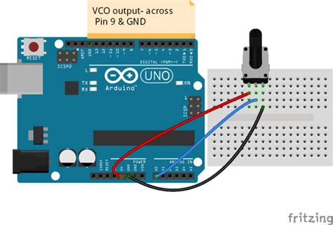 Arduino Voltage Controlled Oscillator Vco