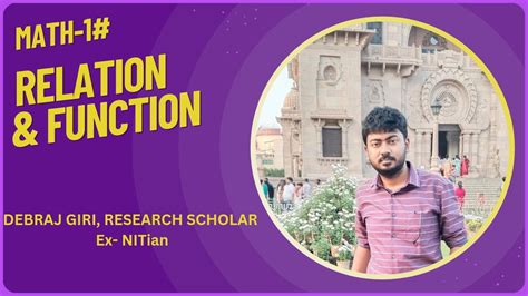 Relation And Function Part 1 Youtube Relation And Function Part 1 Youtube
