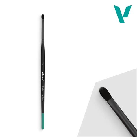 Vallejo B06002 Pędzelek Modelarski Shader Filbert Shader Flat