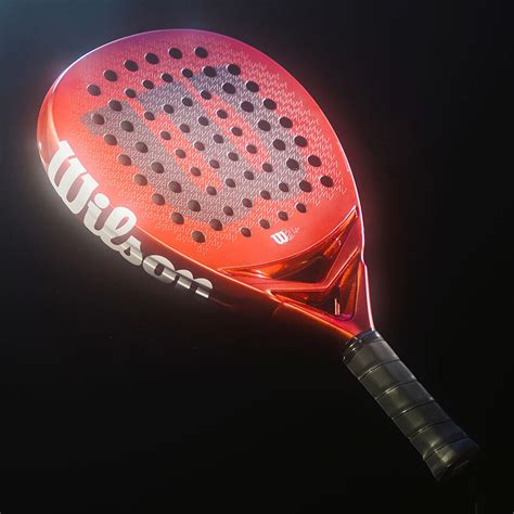 Wilson Bela V25 Elite Padel Racket Red 42957 Padel Rackets