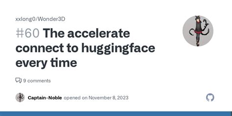 The Accelerate Connect To Huggingface Every Time · Issue 60 · Xxlong0 Wonder3d · Github