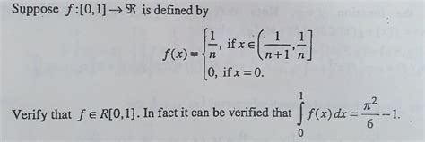Solved Suppose f 0 1 ℜ is defined by f x n1 if Chegg com