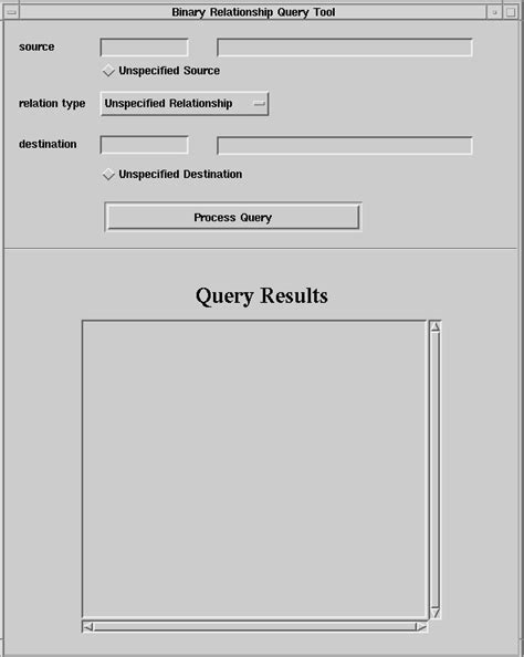 A Binary Relationship Query Tool Download Scientific Diagram