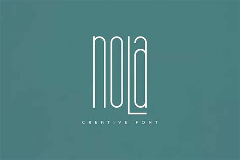 Nola Font Free Download And Preview Deefont