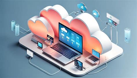 Cloud Technology Storage And Transfer Data Isometric Premium Ai