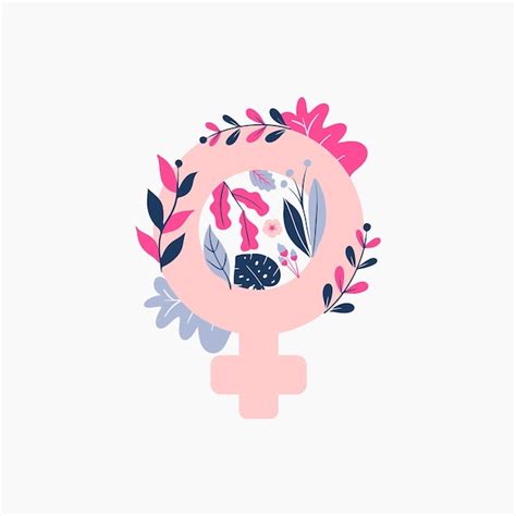 Premium Vector Pink Female Symbol