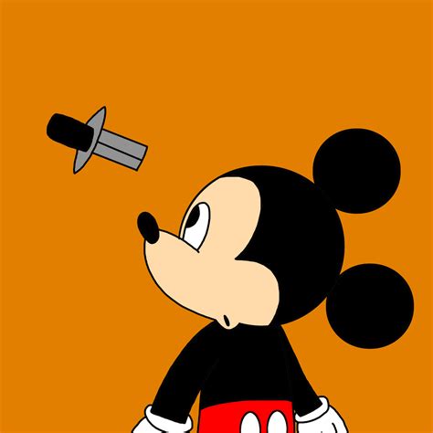 Mickey Sees A Knife By Ultra Shounen Kai Z On Deviantart