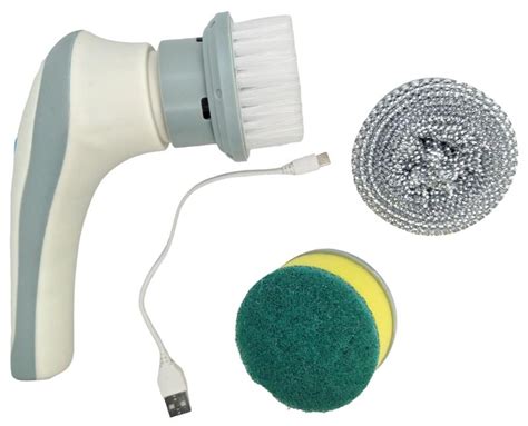 Щітка електрична на акумуляторі Usb для миття посуду та будь яких