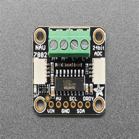 4538 Ada Nau7802 Bridge Gauge Sensor Load Cell Module 24 Bit Adc