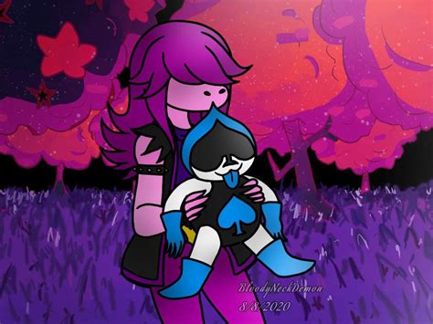 Susie And Lancer From Deltarune Fandom Galore Amino