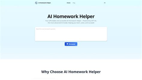 Best AI Homework Helper Pricing Features Alternatives BasedTools