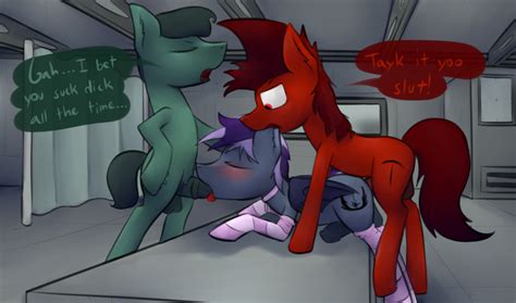 Rule 34 Anal Clothing Collar Dialogue Fellatio Group Group Sex