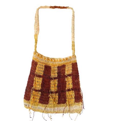 Traditional Natural Fibre Bilums Papua New Guinea Bilum And Bilas